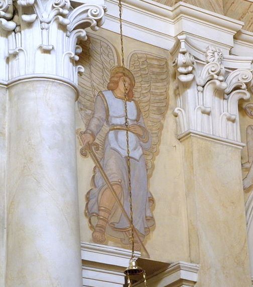 Arcángel Miguel con su espada – San Miguel Arcángel